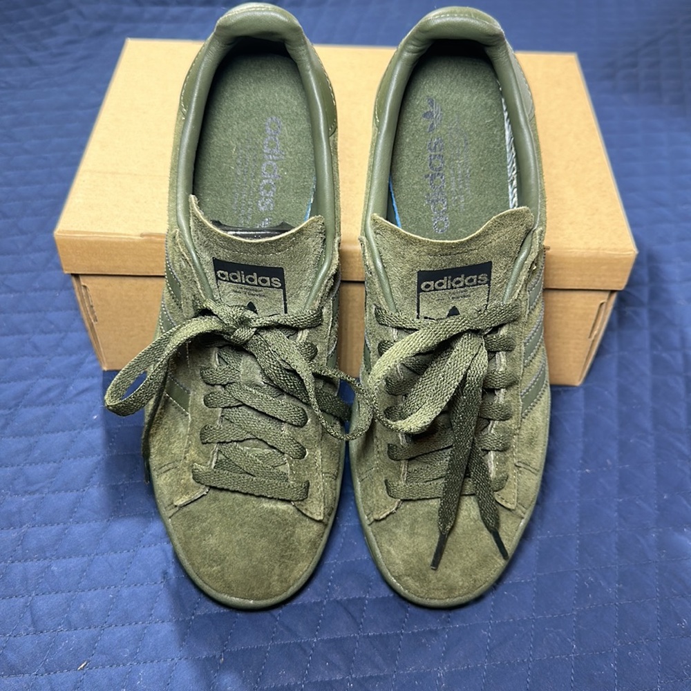 Adidas Campus Suede & Smooth Leather Sneaker. Men’s S… - Gem